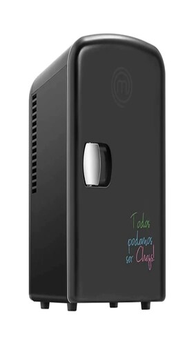 Mini Refrigerador Masterchef Draw-Erase 4 Litros Negro MK-F-4DE