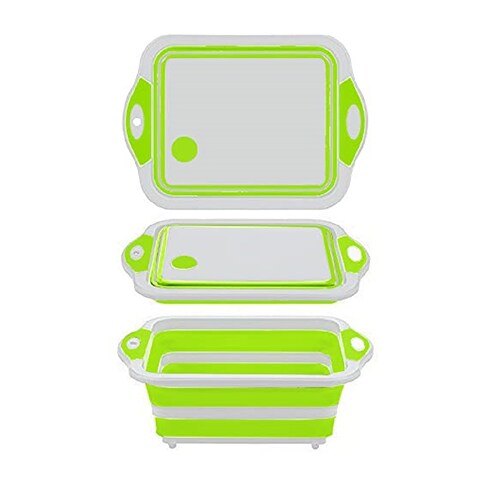 Tabla para Picar Multiusos Silicon Verde.