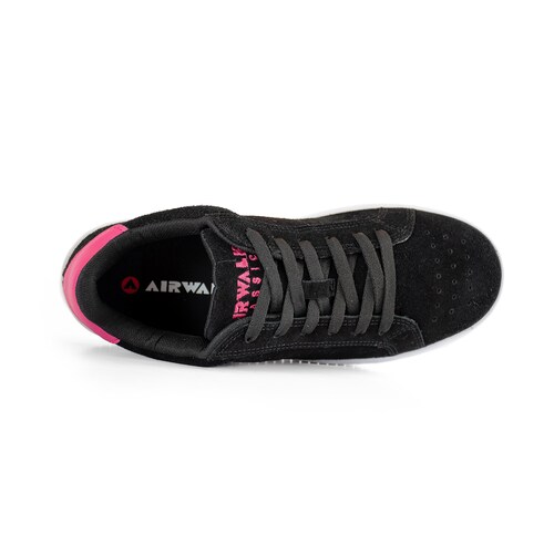 TENIS AIRWALK MUJER NEGRO 360 A3603WBKP