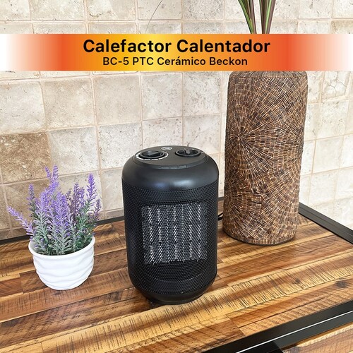 Calefactor cerámico Calentador PTC Calentón Hogar 750 / 1500W ...