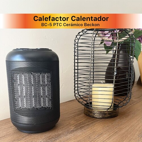 Calefactor cerámico Calentador PTC Calentón Hogar 750 / 1500W ...