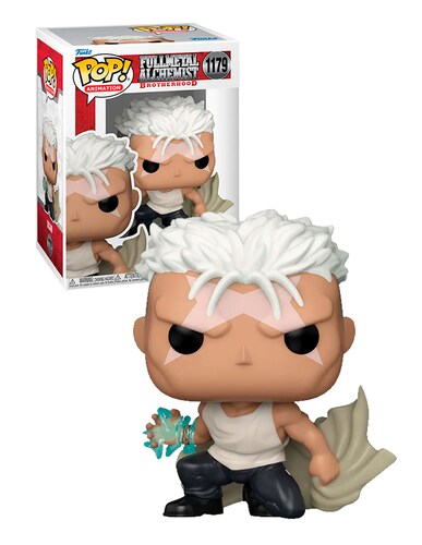 Funko Pop Scar #1179 FullMetal Alchemist BrotherHood Anime Figura Original