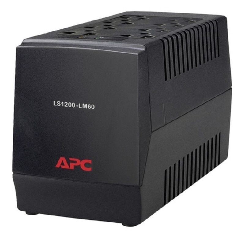 APC LINE-R 1200VA AUTOMATIC VOL REGULATOR 8 OUTLETS 120V 60HZ