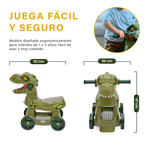 Montable Infantil Roller Prinsel De Dinosaurio