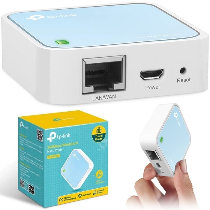 Router Mini Nano Tp-Link TL-WR802N 300 Mbps