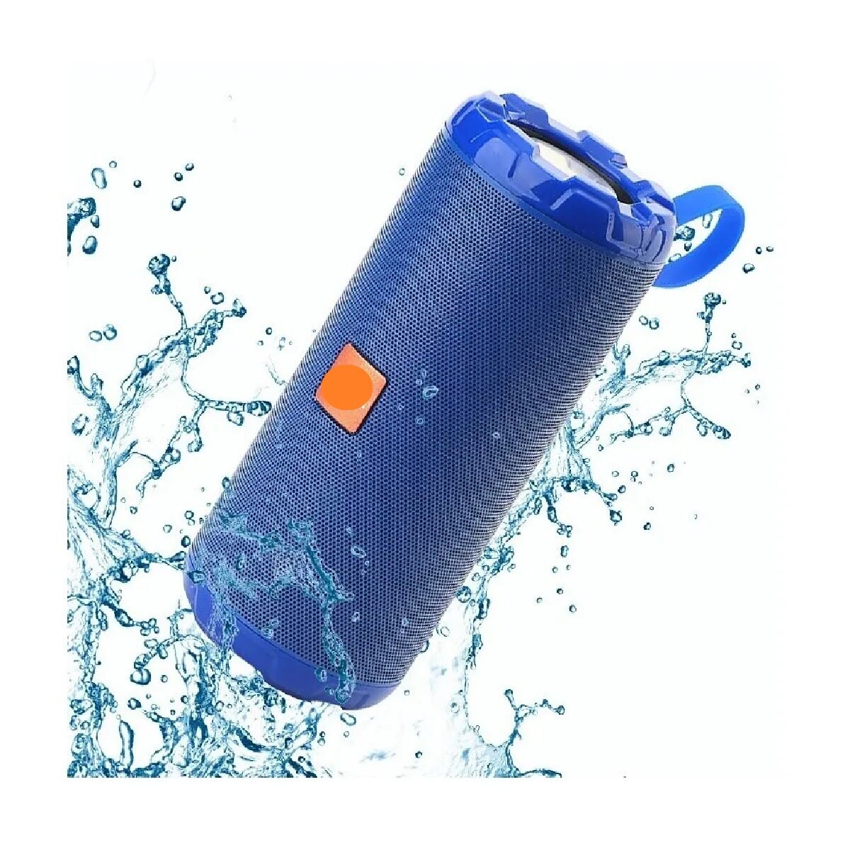 Bocina Bluetooth Portátil, Altavoz Bluetooth 5.1 Celeste