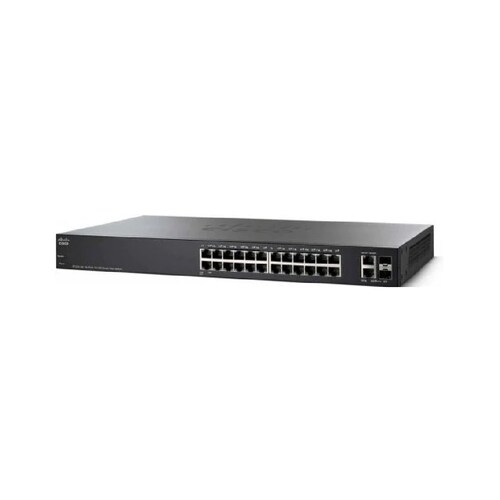 Cisco Switch 24 Puertos Capa 2 administrable Basico SF220-24P - PoE 10/100