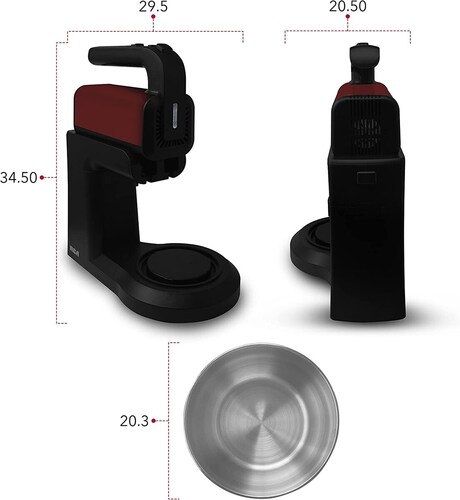 RCA Batidora Roja de Mano con Pedestal 5 Velocidades RC-71
