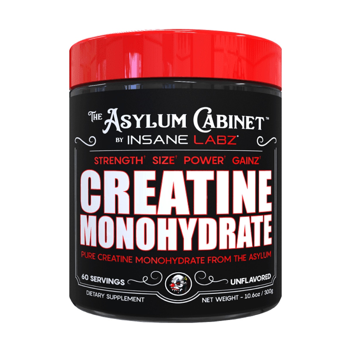 Creatina Insane Labz Creatine Monohydrate 300g 60 Serv.