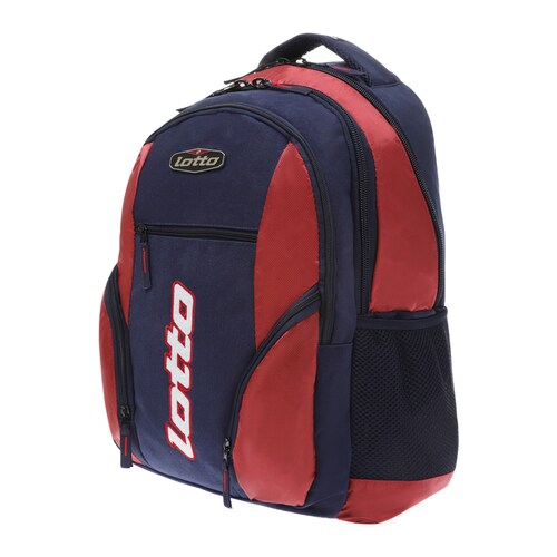 Mochila Backpack Lotto Color Azul-Rojo
