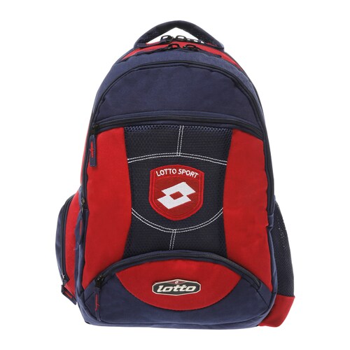 Mochila Backpack Lotto Color Azul-Rojo