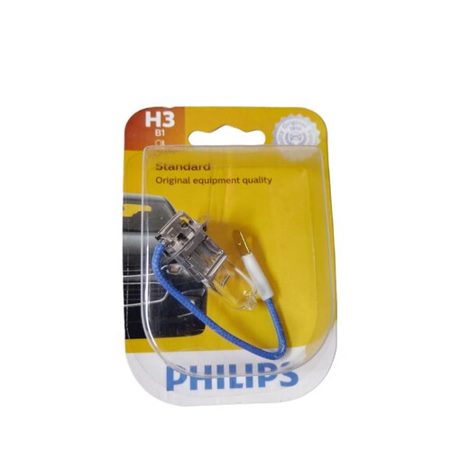 2 Focos Phillips H3 12v 55w Halógeno Equipo Original
