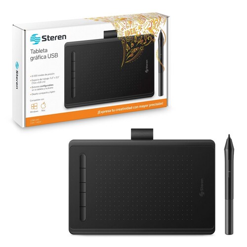 Tableta Grafica Usb Para Diseño 230pps 5080lpi Steren