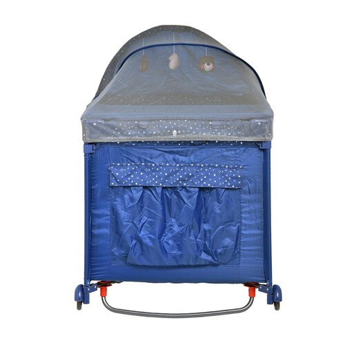 Cuna Corral Prinsel Siesta Azul Mecedor Cambiador