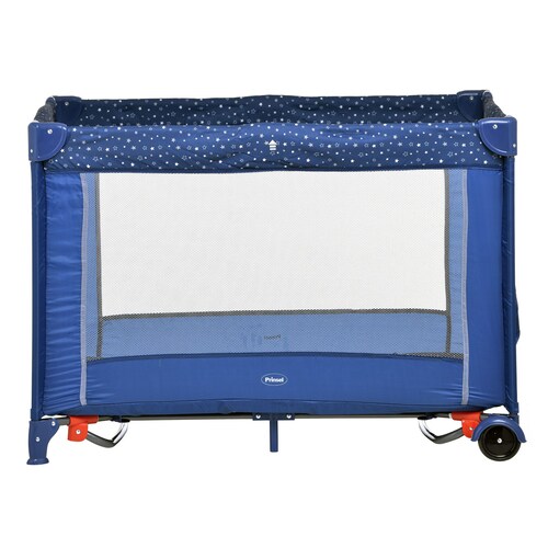 Cuna Corral Prinsel Siesta Azul Mecedor Cambiador