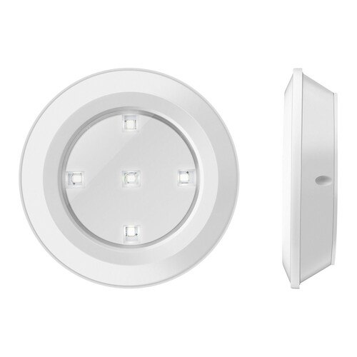 Juego 3 Mini Lámparas Led Control Remoto Iluminación Steren