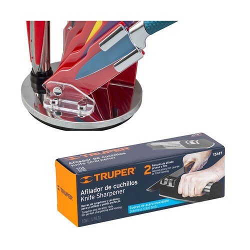 Juego de Cuchillos con Afilador, KIT-AFI-007 Truper