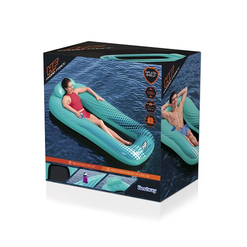 Lancha Montable Inflable Con Respaldo Y Portavasos Bestway