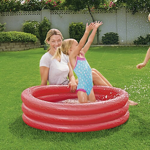 Bestway Children's Inflatable Circular Pool 3 Rings 102 Cm