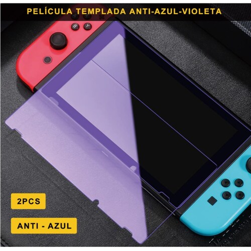 2 Pzas de Mica Templada Compatible Con Nintendo Switch