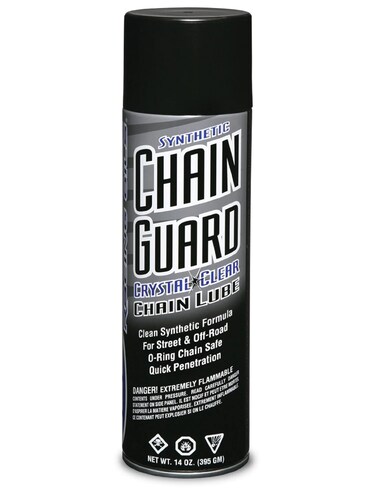 LUBRICANTE DE CADENA CHAIN GUARD MAXIMA PARA MOTO ACABADO CRISTAL