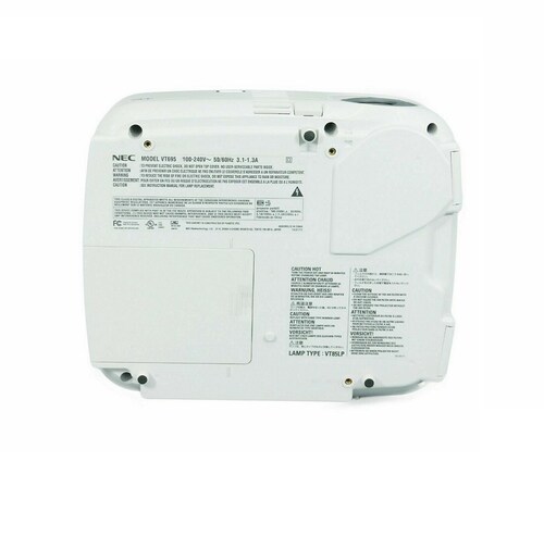 Proyector Nec VT695- 2500 Lúmenes- XGA- (1024 x 768)- VGA- DVI- Equipo ...