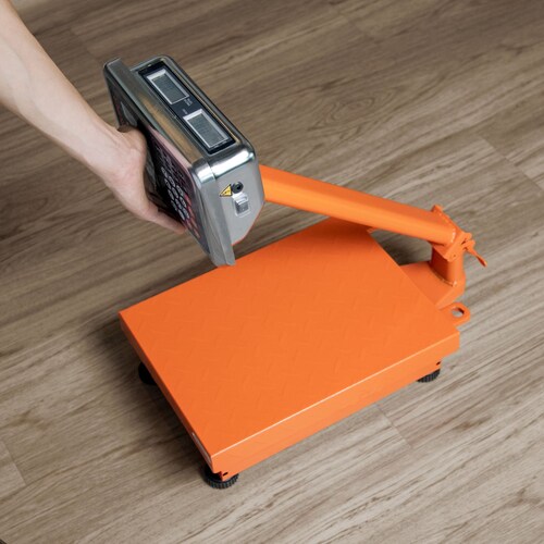 Báscula capacidad 100 kg plegable de plataforma, Truper 15729