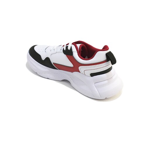 Tenis blancos de plataforma Caprice Moda Juvenil 22-26