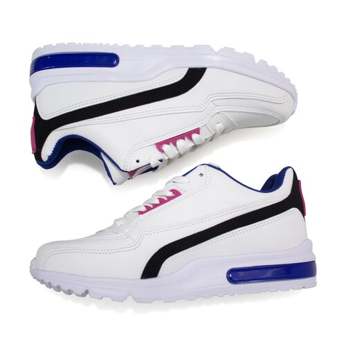 Tenis Newk Para Línea Senin Color Blanco Fiusha