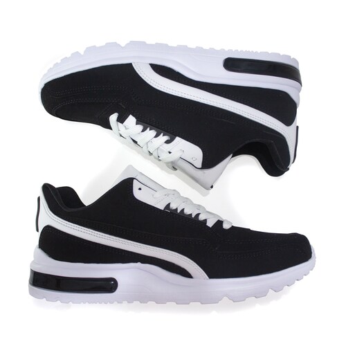 Tenis Newk Para Línea Senin Color Negro Blanco