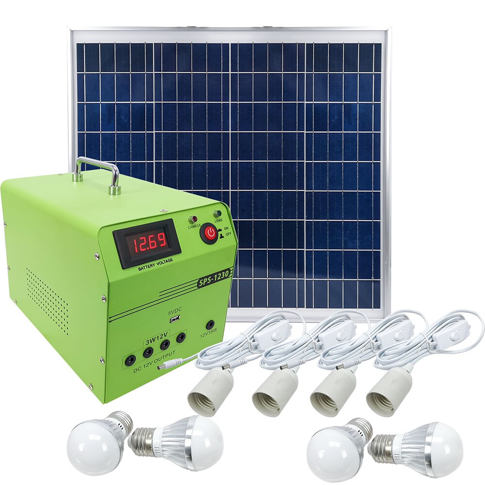 Sistema Solar Generador de Energia para Equipos Eléctricos USB 12V con ...