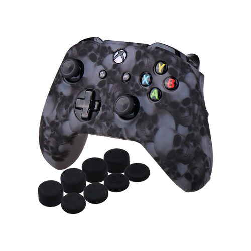Funda Para Control de Xbox One S / X (Grey Skull)