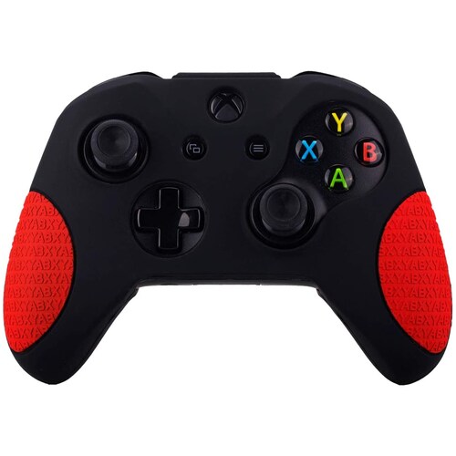 Funda Para Control de Xbox One S / X (Negro y Rojo)