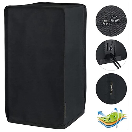 Funda Consola Protectora Tela Negra Compatible con Xbox Series X