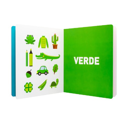 Libro Didáctico Preescolar Juega y Aprende Los colores