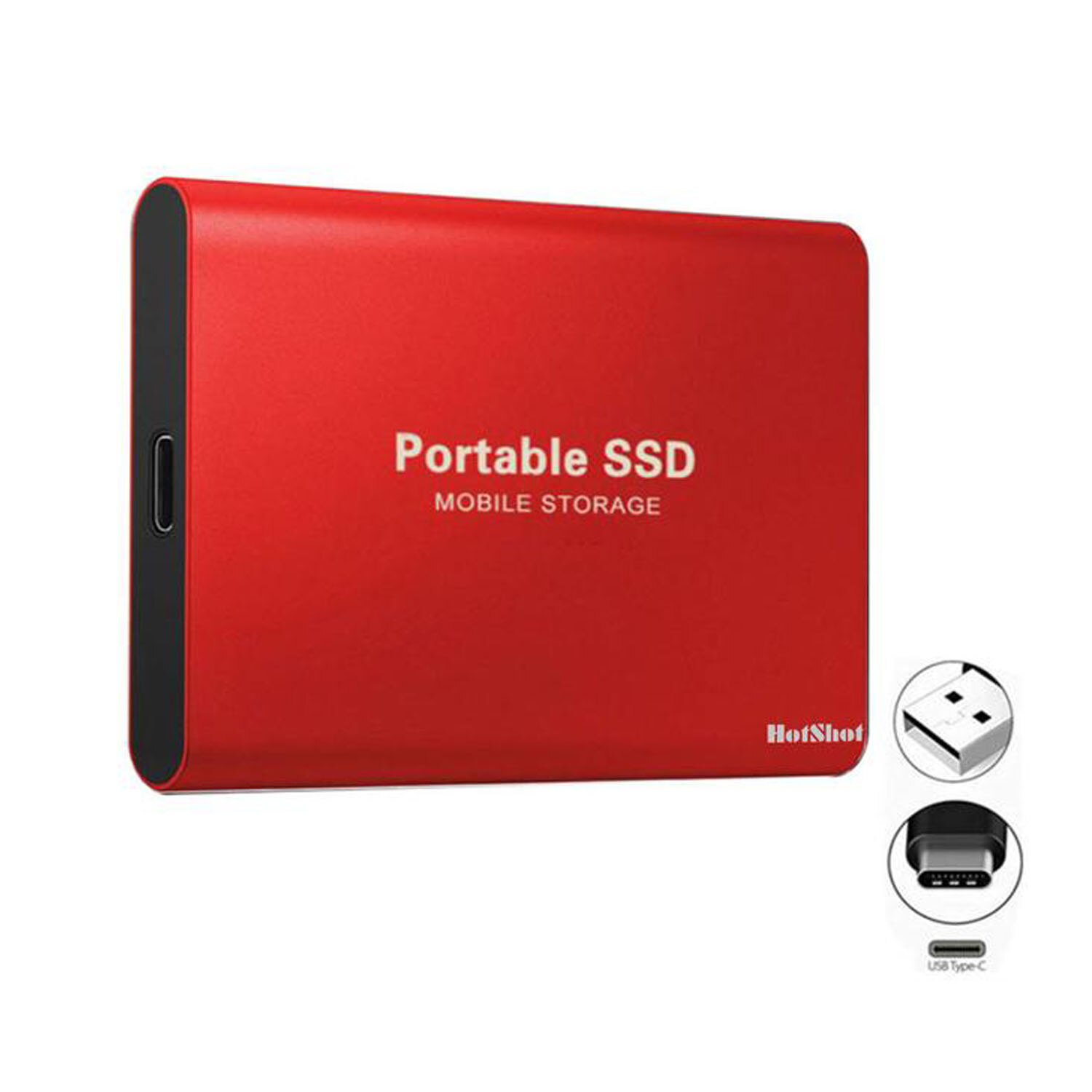 Disco Duro SSD Portátil Mini 4TB MXMDD-002-2 2 Pzas 4TB Negro SSD ...