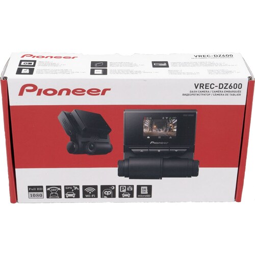 Cámara frontal PIONEER VREC-DZ600 Full HD/160 grados/Wi-fi/Modo Nocturno