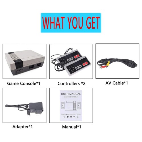 Mini Consola Clasica Retro