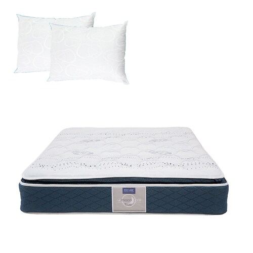 Colchón Queen Restonic Trust con 2 Almohadas Spring Air Osos