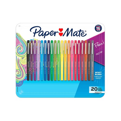 Sharpie Flair Marcadores de Colores 20 Piezas