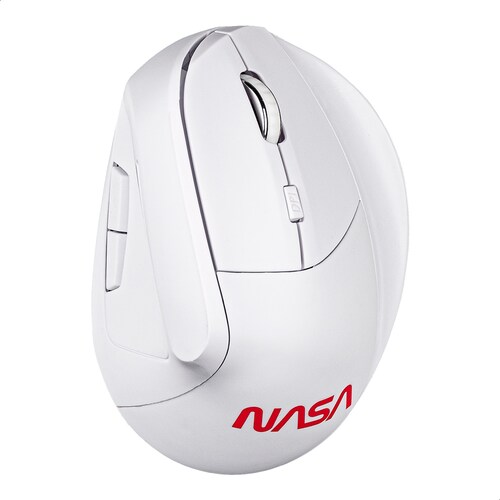 Mouse Inalámbrico Recargable Edición Nasa Gamer 1600 Dpi 6 Botones