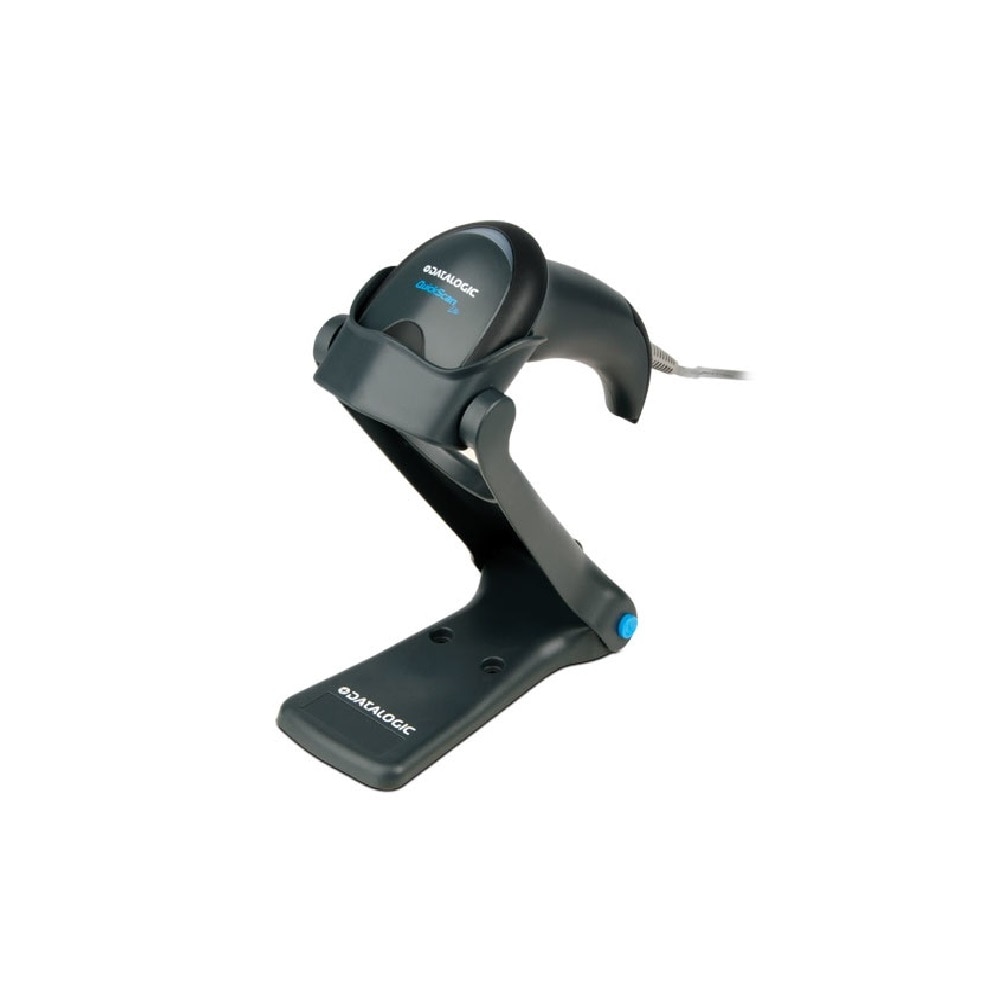 Imager Lector de Código de Barras Láser 1D incluye Cable USB y Base.