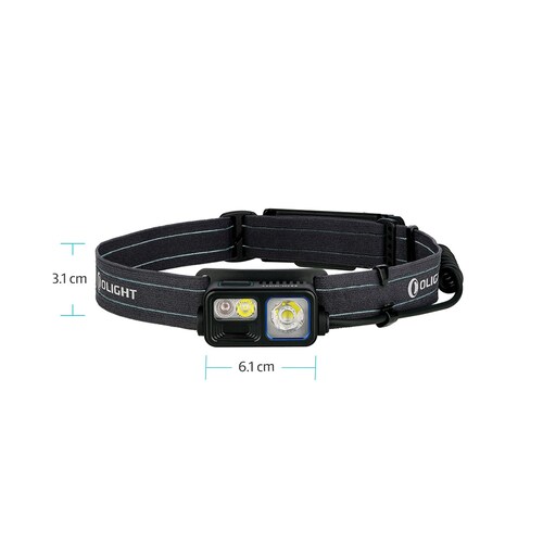 Linterna Recargable de Cabeza ARRAY 2S Negra Olight