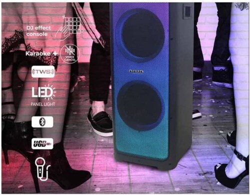 Bocina/ Baffle 3000w FLAME LINE EFECTO CONSOLA DJ MARCA AIWA