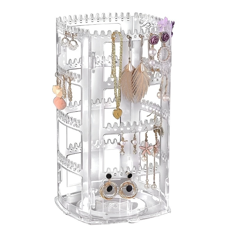 Exposidor Aretes Organizador/porta Pulsera Acrilico Joyero