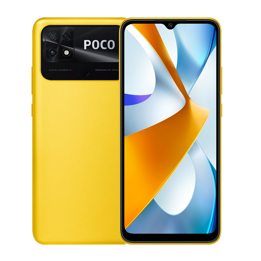 Celular Xiaomi Poco C40 4GB 64GB Amarillo Desbloqueado 220333QPG