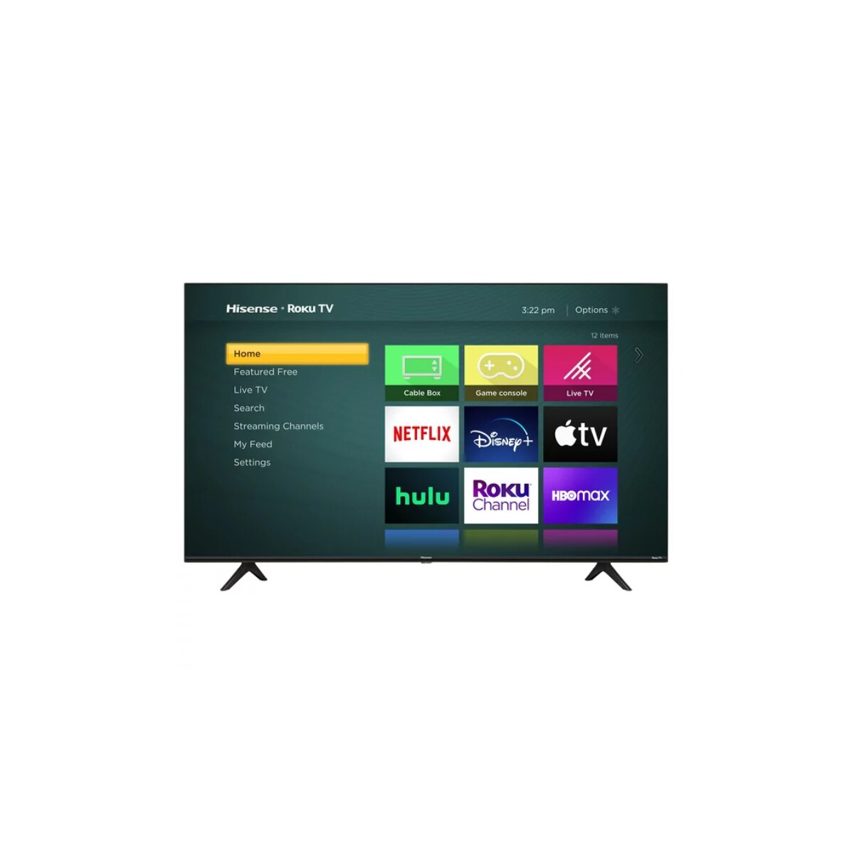Hisense 58" Smart tv Roku 4K UHD