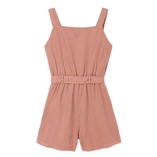 Mono corto con cinturón para chica marca Mayoral