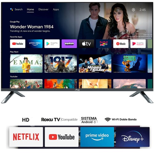 Smart Tv Pantalla Led De 43 Pulgadas Amaz 110v/240v
