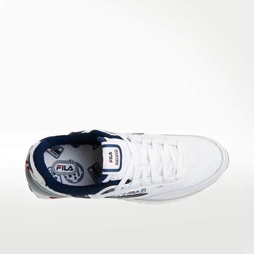 Tenis Fila Renno Vacation Blanco Azul Rojo de Caballero Original.